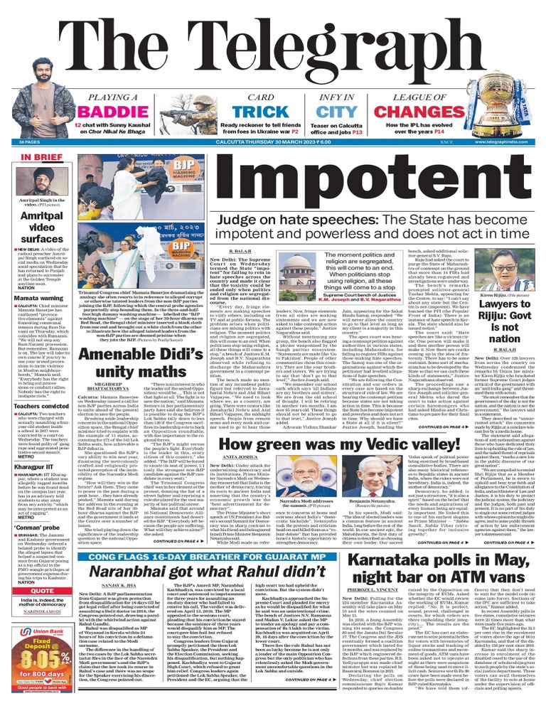 The Telegraph 30-03 | PDF