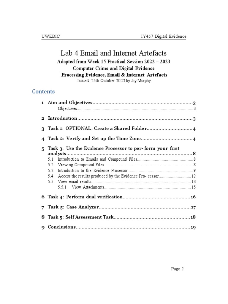 Digital Evidence Lab Guide | PDF | Computer File | Virtual Machine