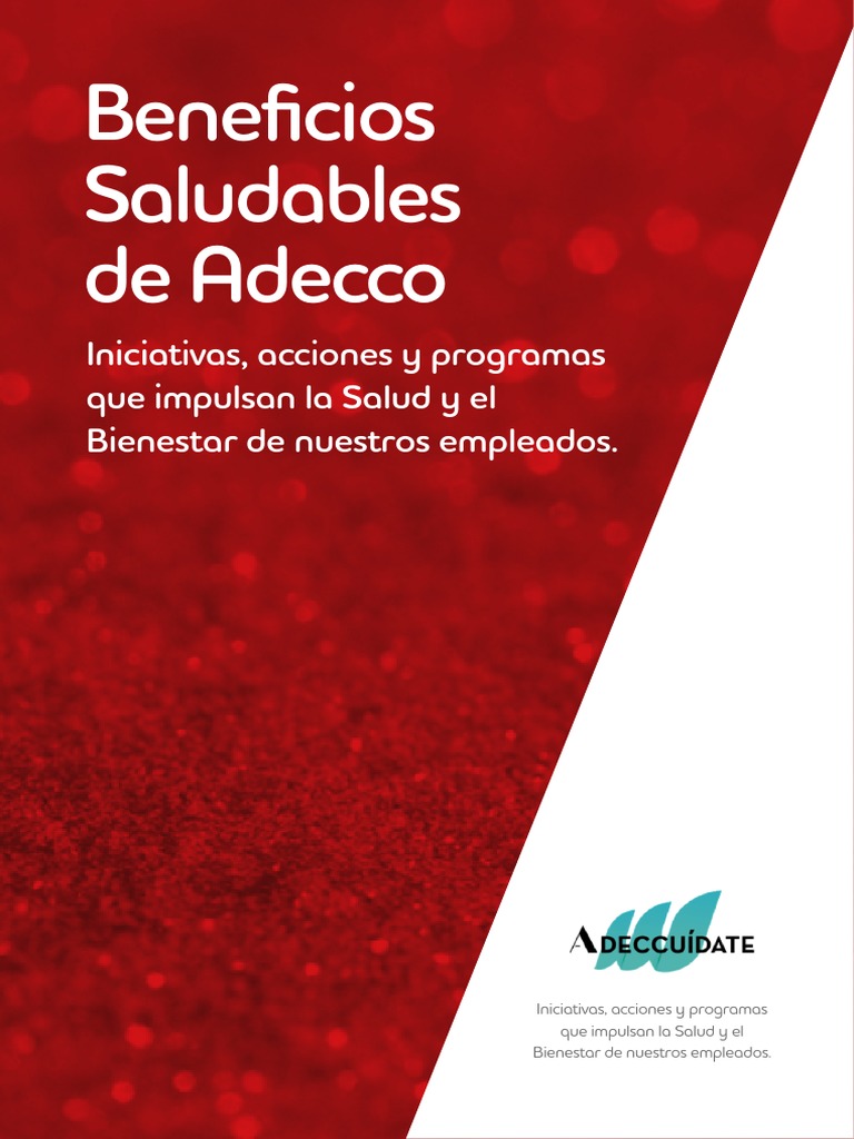 Beneficios Salud y Bienestar Adecco | PDF