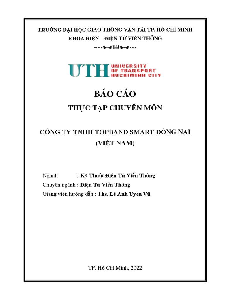 Báo Cáo TTCM | PDF