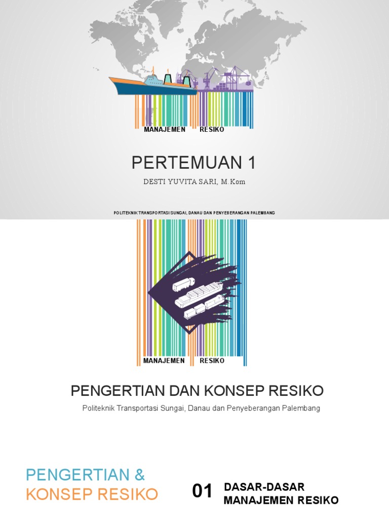 Pertemuan 1 - Pengertian Dan Konsep Resiko | PDF