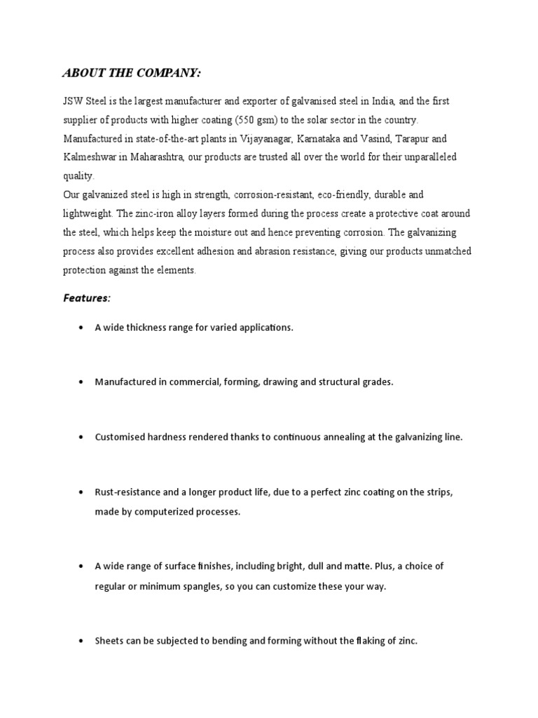 JSW Case Study | PDF | Computers