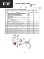 Checklist For Equipment Inspection TRANSIT MIXER | PDF