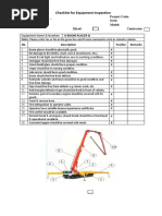 Checklist For Equipment Inspection TRANSIT MIXER | PDF