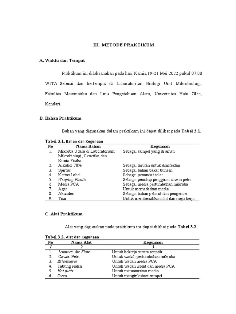 METODE MIKLING PERC. 3 fix | PDF