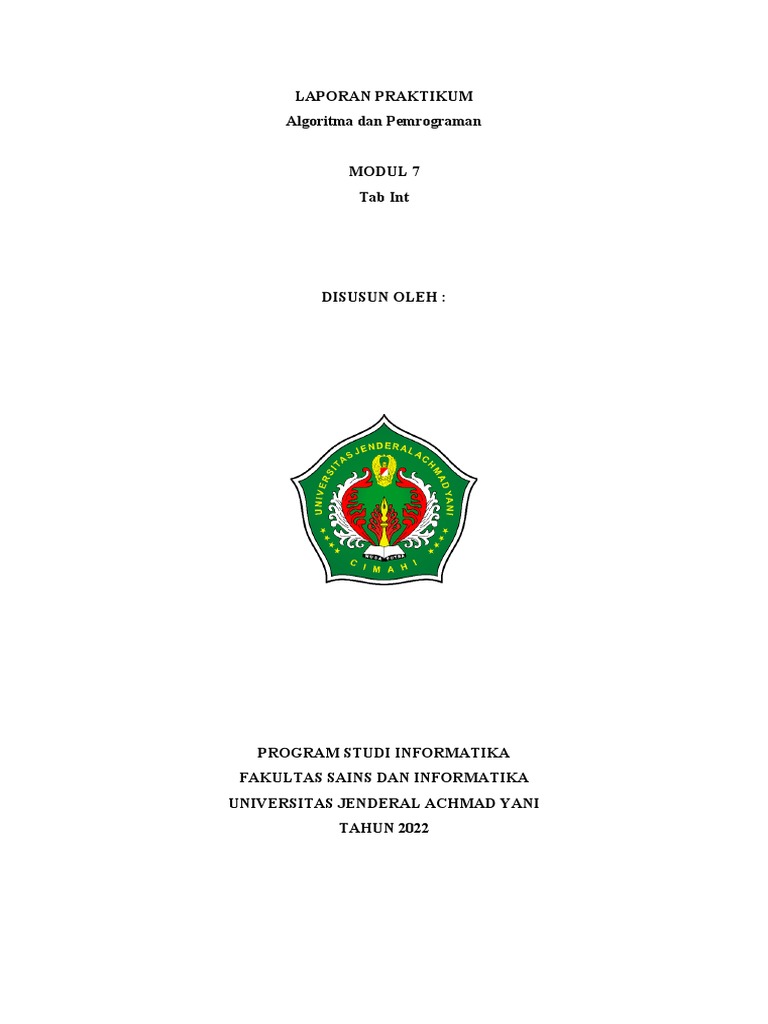 (Prak - Alpro) - Modul 7 - 3411221114 - D - Salsabela Amanda Putri | PDF