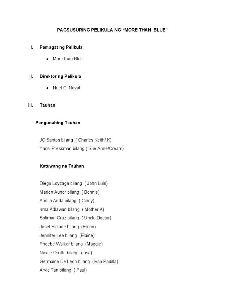 Suring Pelikula | PDF