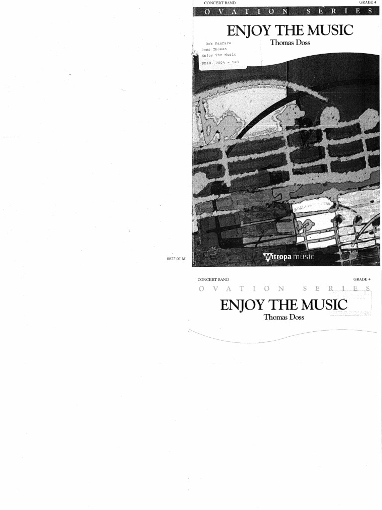 Enjoy The Music Thomas Doss | PDF