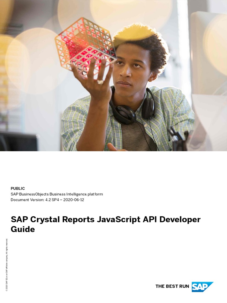Crystal Report JS Develop Guide | PDF | Data Type | Java Script