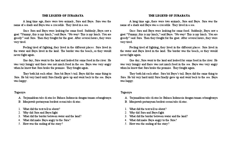 The Legend of Surabaya The Legend of Surabaya | PDF