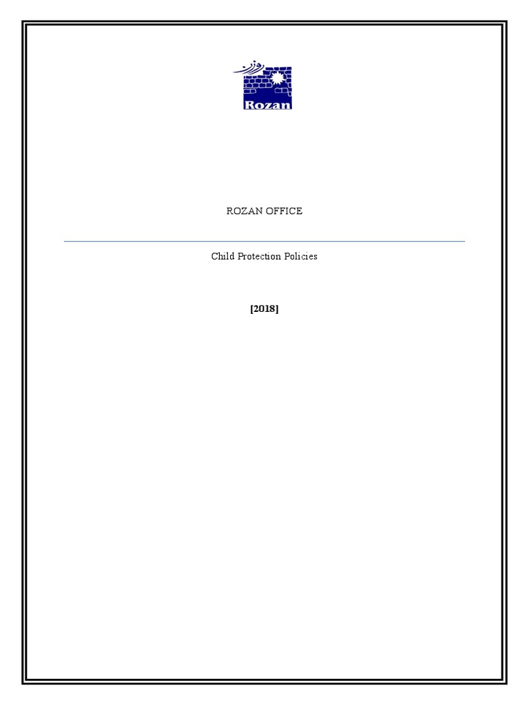 Rozan Office | PDF | Child Sexual Abuse | Child Protection