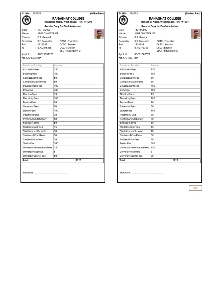 Invoice Receipt | PDF