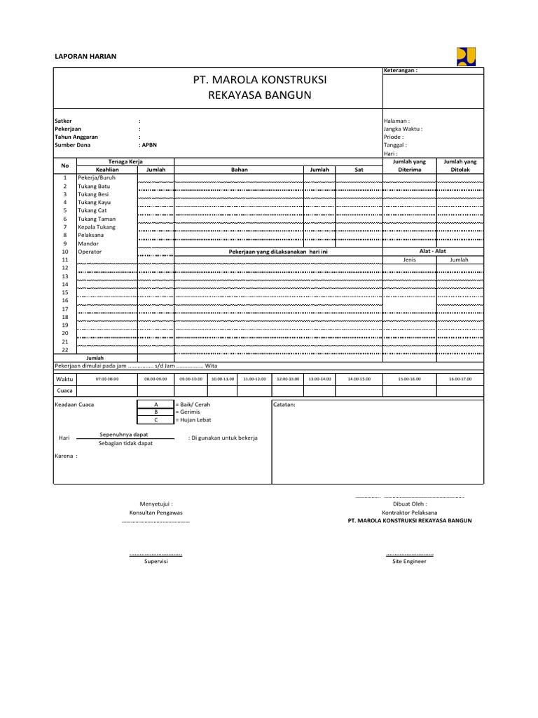 Form Laporan | PDF