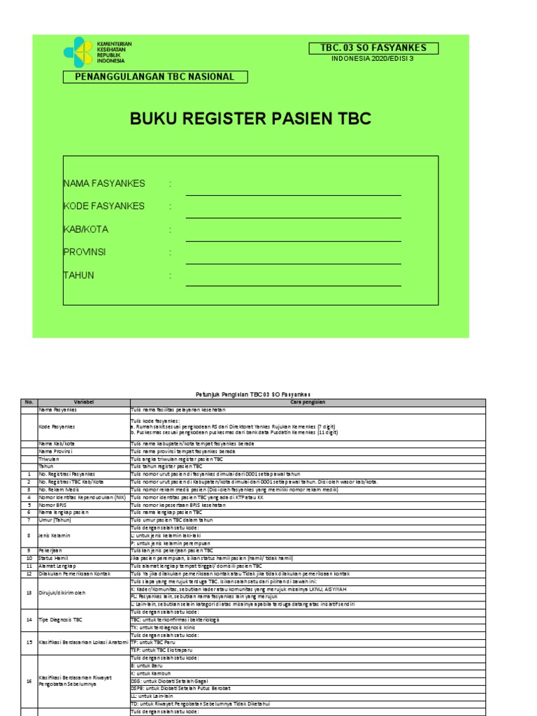 TBC.03 SO Fasyankes - FINAL2020 | PDF