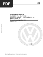 VW 1.4TSI CZDA - Timing Belt - Replace | PDF | Belt (Mechanical ...