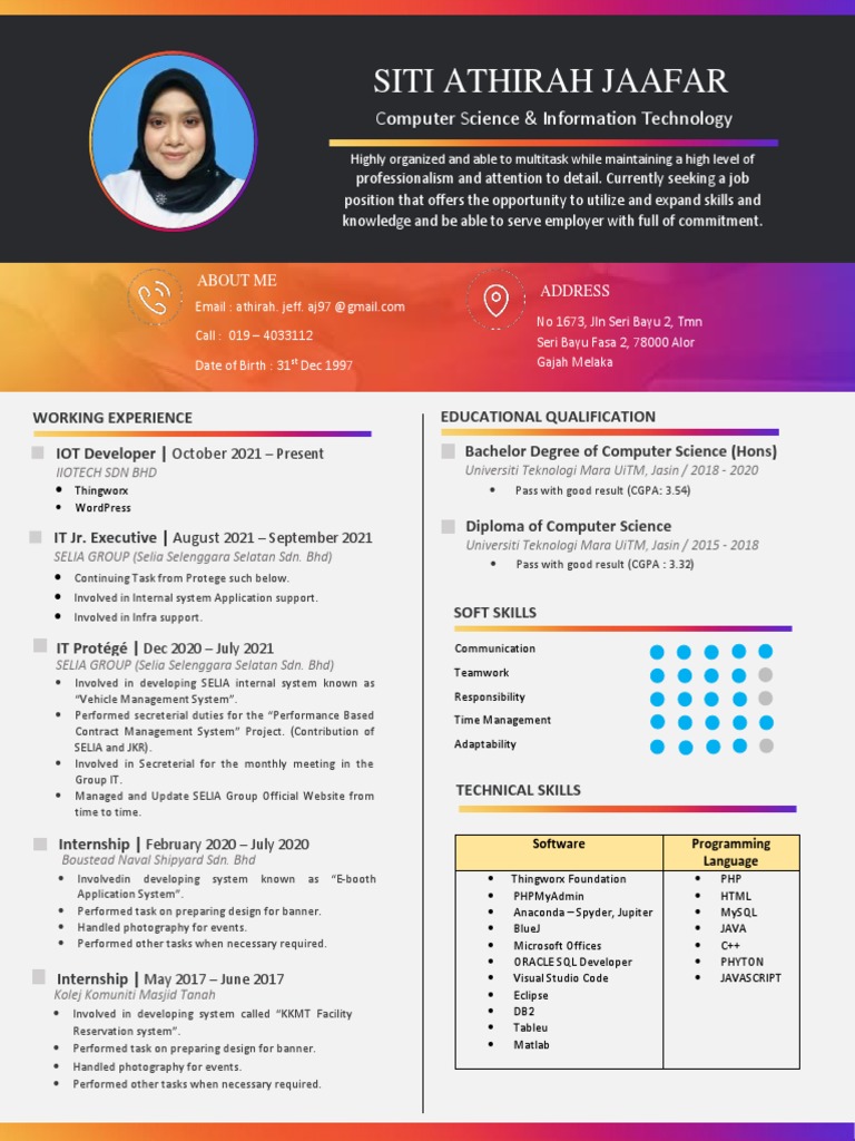 Siti Athirah Jaafar: Computer Science & Information Technology | PDF | Ibm Db2 | Computing