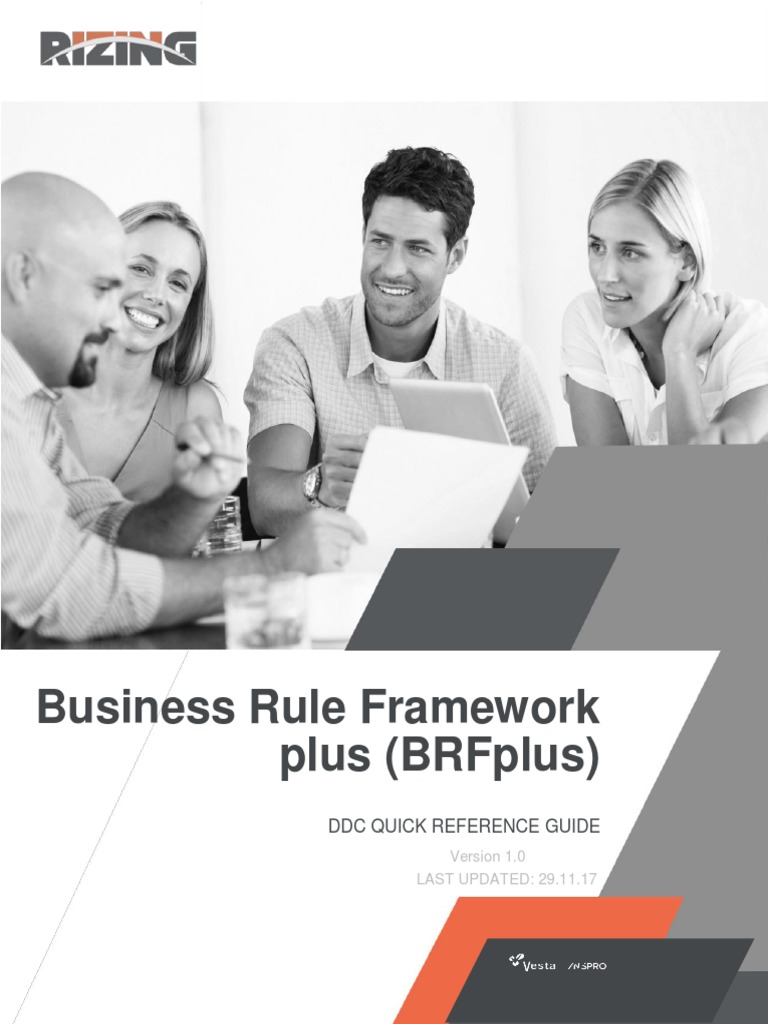 Business Rule Framework Plus (Brfplus) : DDC Quick Reference Guide ...