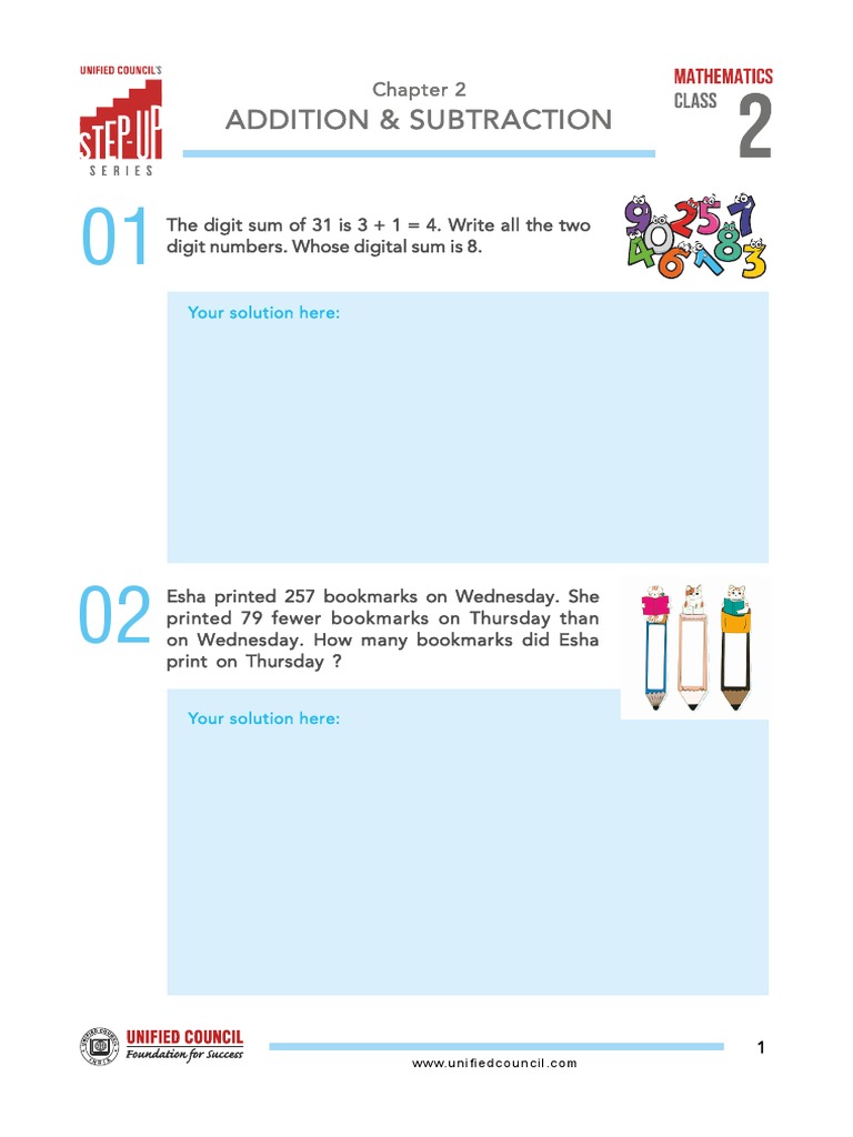 Chapter-2 - SET - STEP-UP SERIES - CLASS - 2 | PDF | Arithmetic | Mathematics