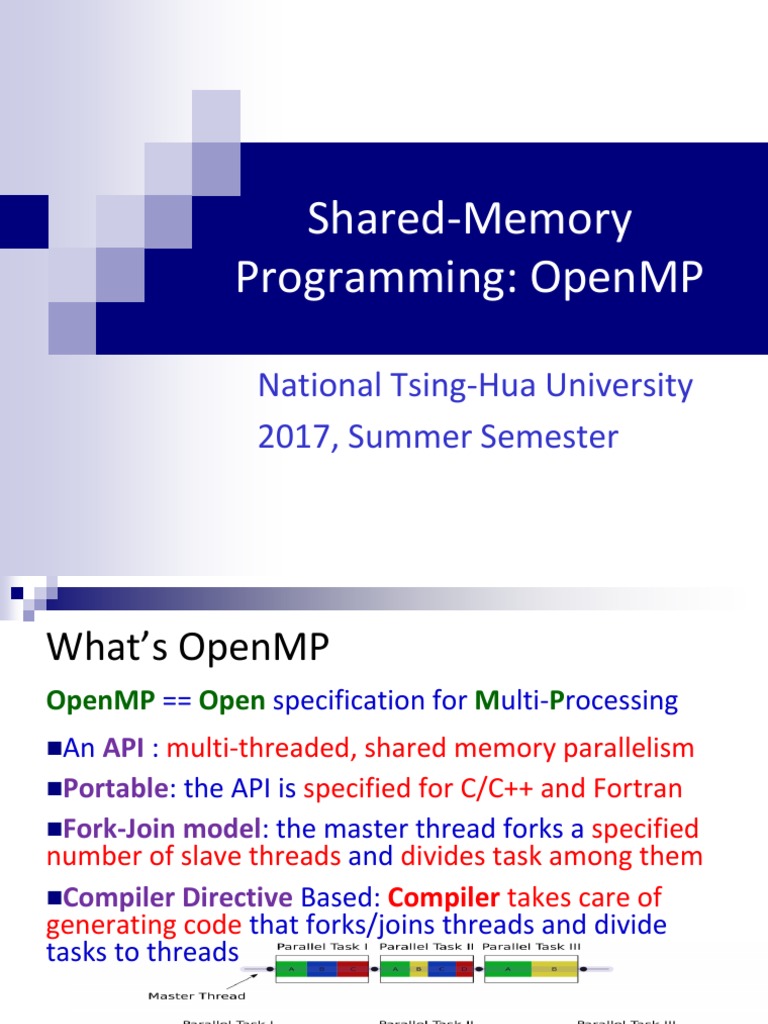 Chap4 Openmp Pdf Software Engineering Computer Programming
