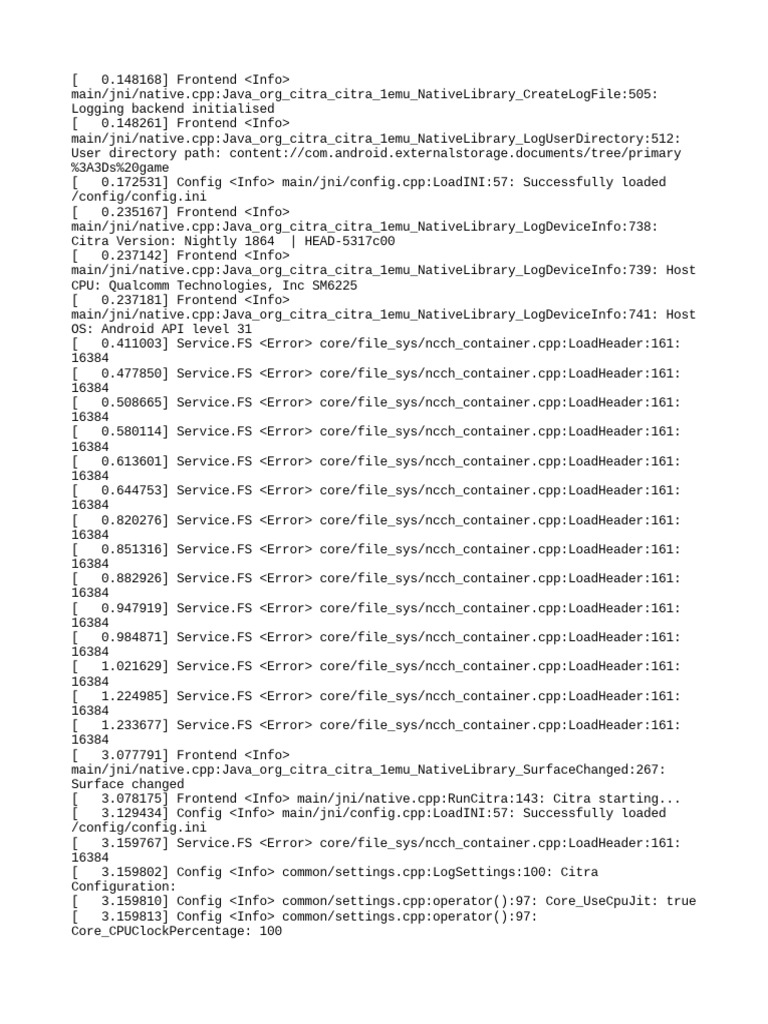 Citra Log | PDF | Digital Signal Processing | System Software