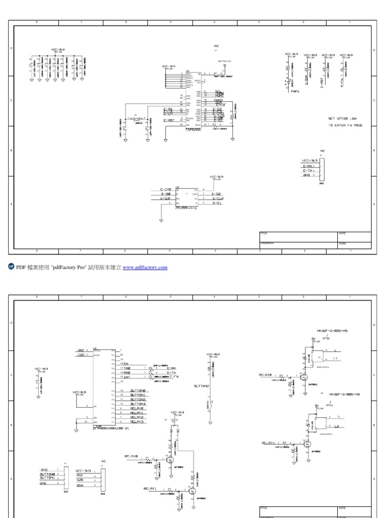Sonoff Dual Schematic 1 | PDF