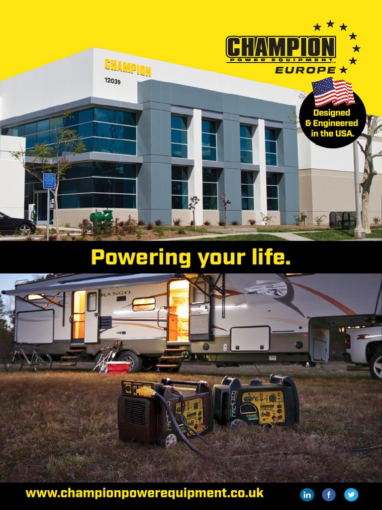 Champion Power Equipment Catalogue | PDF | Power Inverter | Power Supply