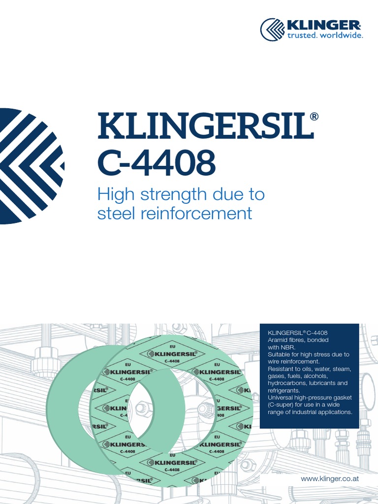 Klingersil C-4408 A e Home | PDF | Mechanical Engineering | Materials