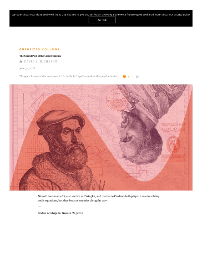 The Scandalous History of The Cubic Formula - Quanta Magazine | PDF ...