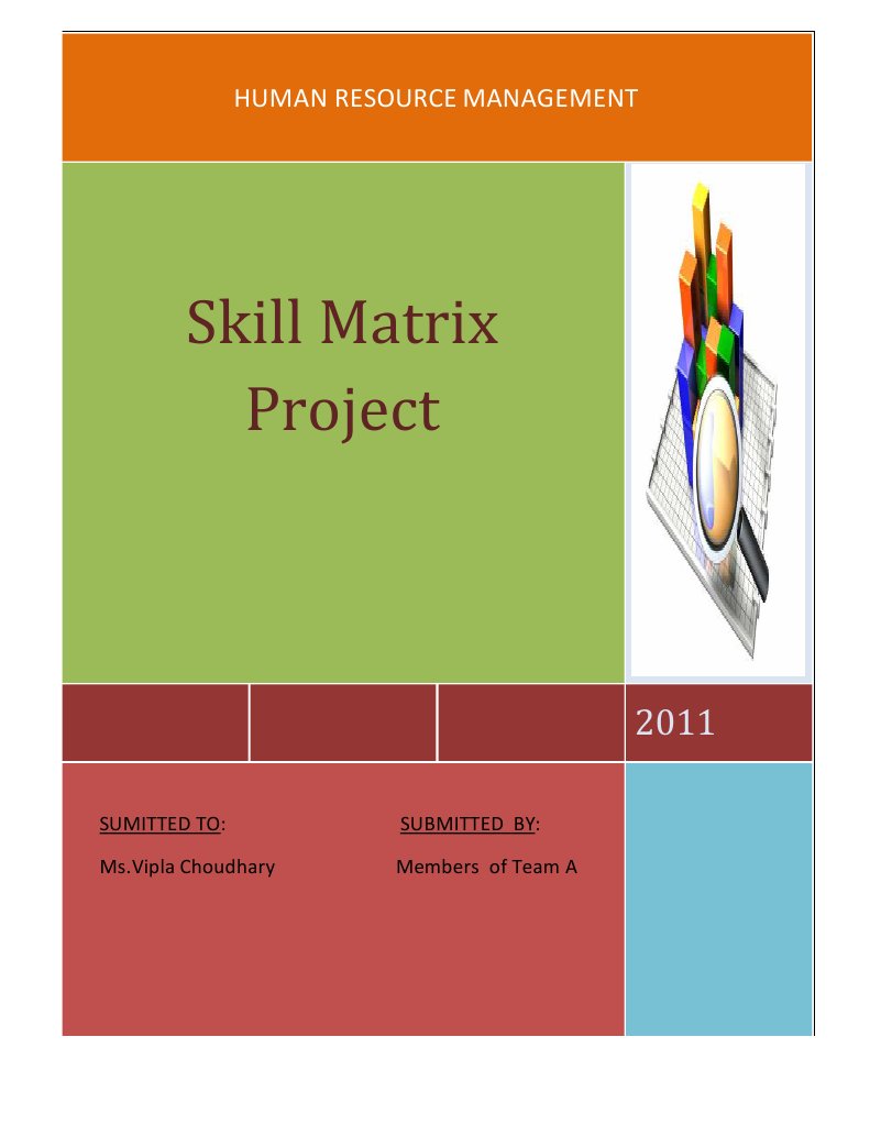 HR Management Cover Page Template | PDF