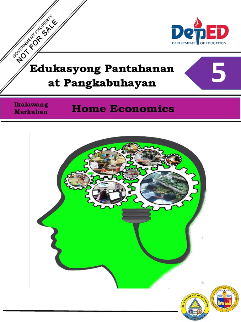 Edukasyong Pantahanan at Pangkabuhayan Home Economics: Ikalawang ...