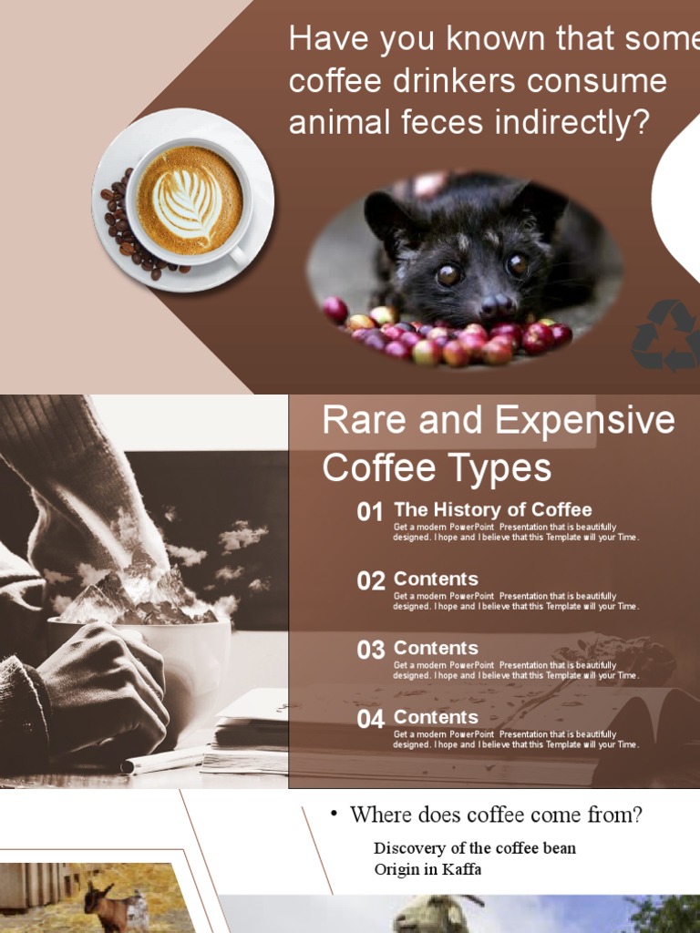 Rare and Expensive Coffee Types | PDF | Food Industry | Coffee