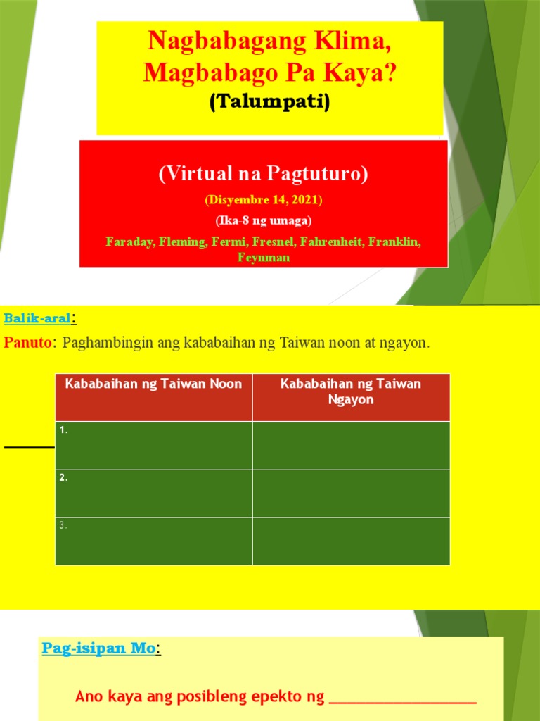Virtual Modyul 4 2nd 2021 2022 | PDF