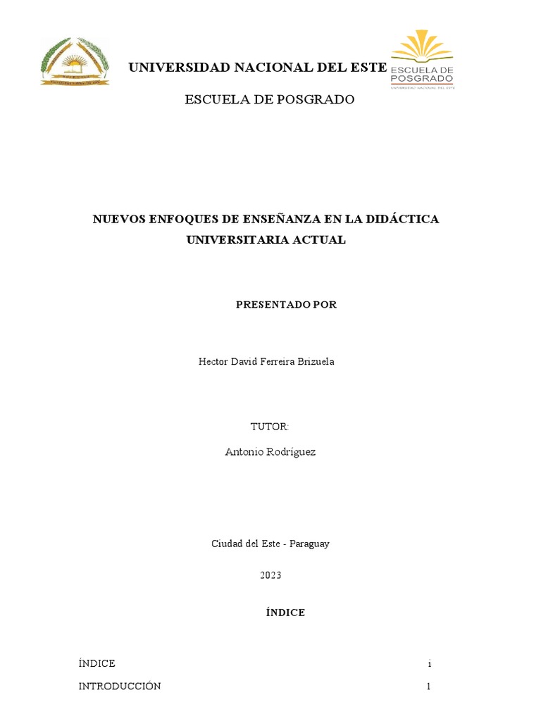 Ultima Parte Hector 2023 | PDF | Enseñando | Evaluación
