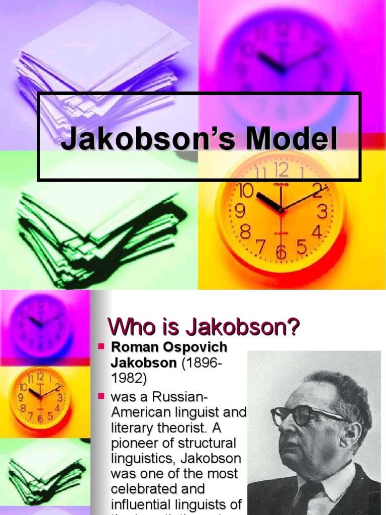 Jakobsons Model | PDF | Communication | Linguistics