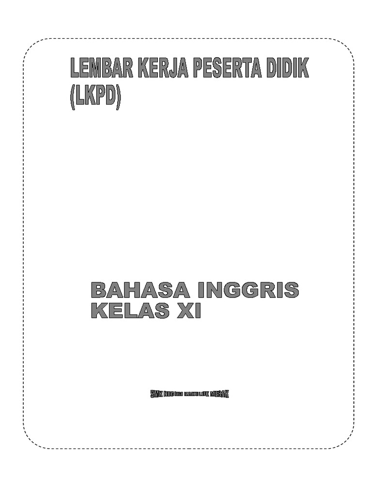 LKPD Procedure Text | PDF | Karier & Perkembangan