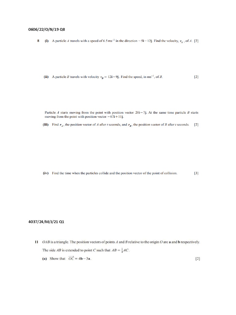 Difficult Add Math Igcse QS | PDF