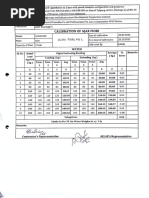 Dip Chart For Tanks 35 KL | PDF | Tanks