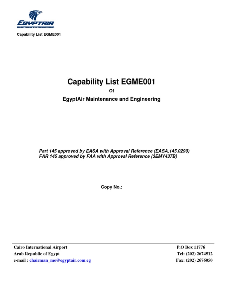 Egme 001 (Capability List) | Download Free PDF | Heat Exchanger | Mechanical Engineering