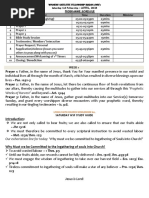 AFM Zimbabwe 2025 Events Calendar | PDF | Christian Theological ...