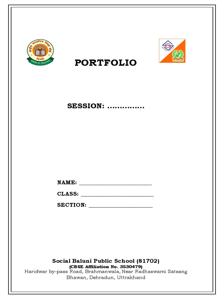 Port Folio | PDF | Curriculum | Learning