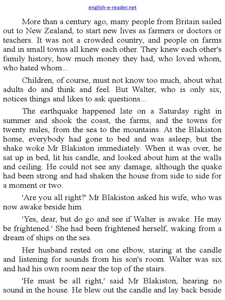 After The Earthquake-James Courage | PDF | Mystery, Thriller & Crime ...