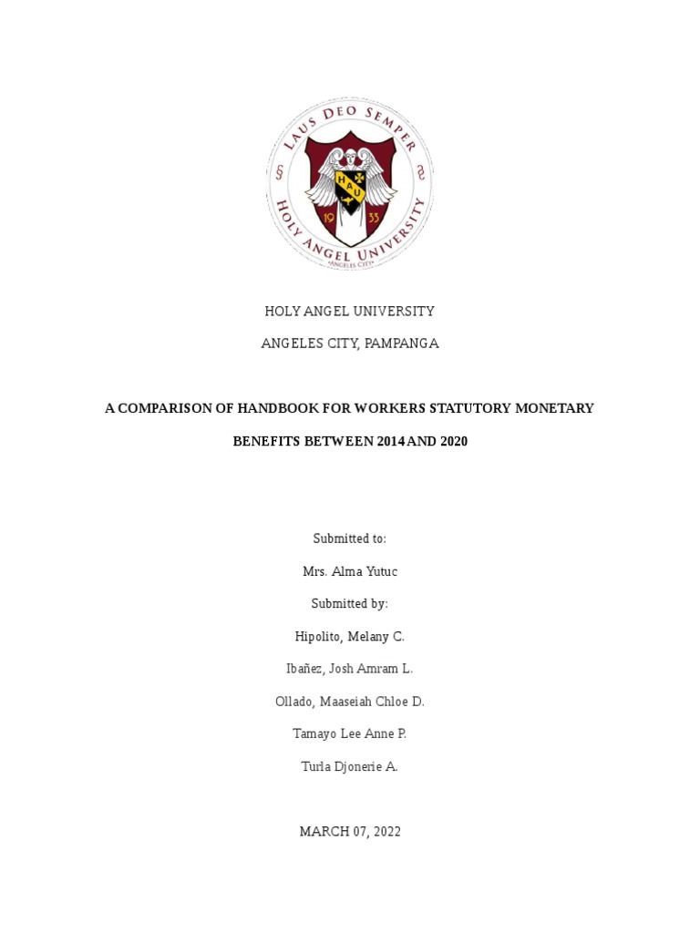 GROUP8 Module 5 ASSIGNMENT 1 COMPENSATION AND BENEFITS | PDF ...