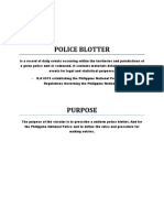 Example PNP Police Report | PDF