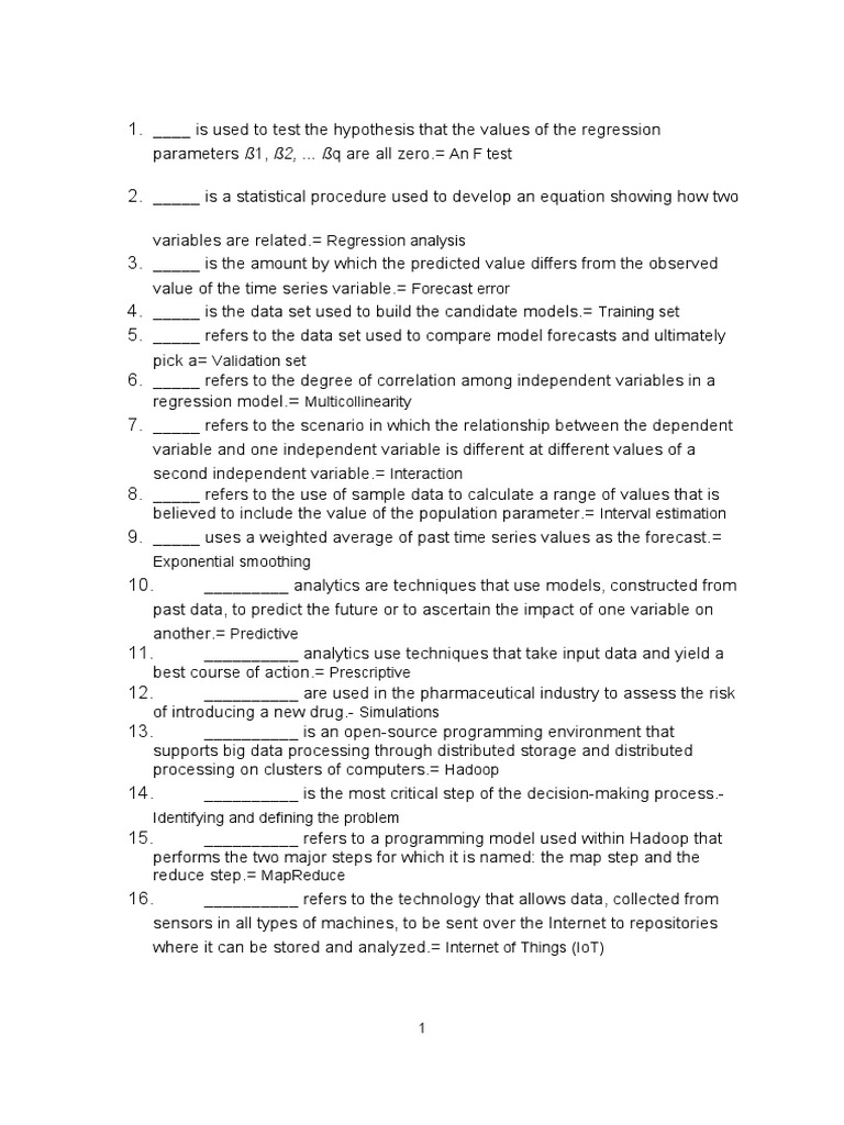 Untitled | PDF | Regression Analysis | Forecasting