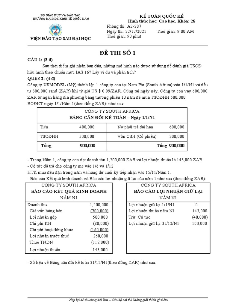Bai On Tap - VNese - de Ktra k30 - 2023 | PDF