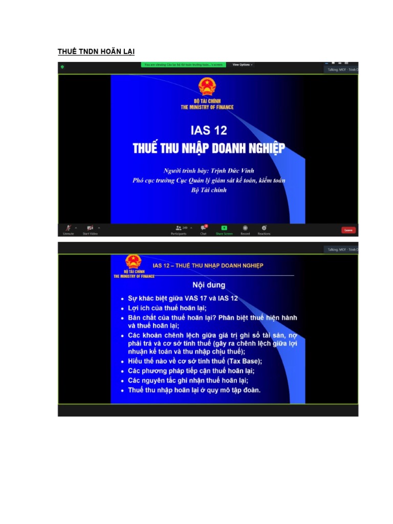 Thue TNDN Hoan Lai - Slide | PDF