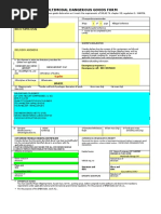 DD2890 Multimodal Dangerous Goods | PDF | Dangerous Goods