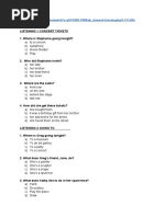 Grade 5 Topic Form for B1 Exam | PDF