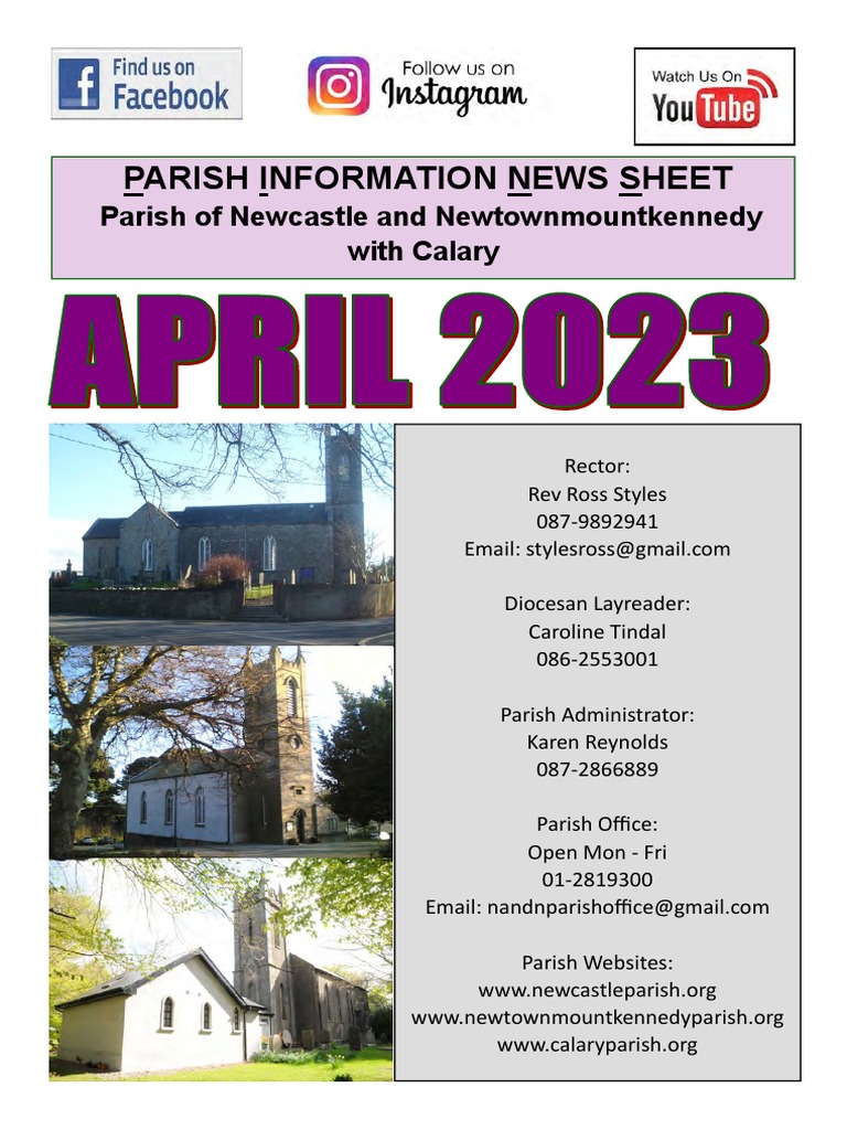 Parish News & Events Update | PDF