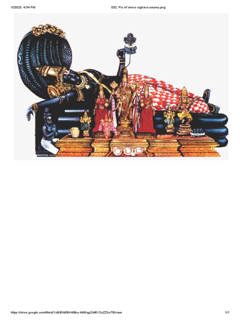 Pic of Veera Raghava Swamy | PDF
